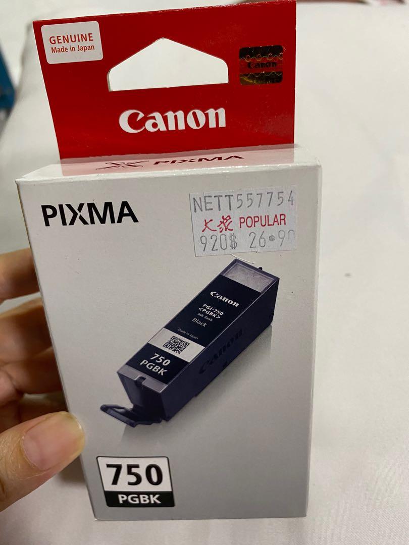 Canon Pixma Ink 750 PGBK, Computers & Tech, Printers, Scanners ...