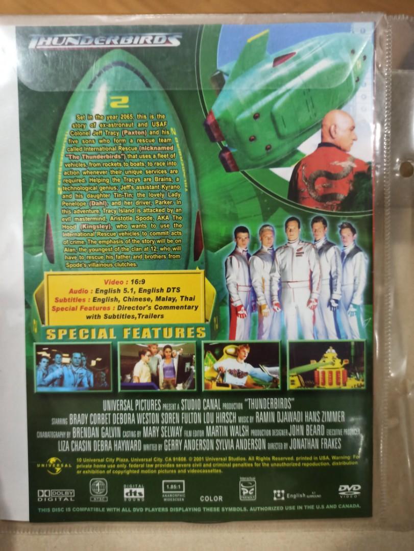 DVD Thunderbirds Universal, Hobbies & Toys, Music & Media, CDs & DVDs ...