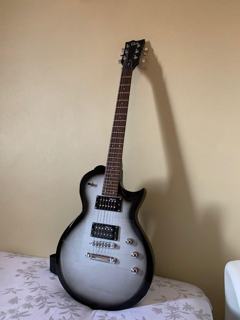 ESP/LTD EC-50 (Silver Sunburst), Hobbies & Toys, Music & Media, Musical ...