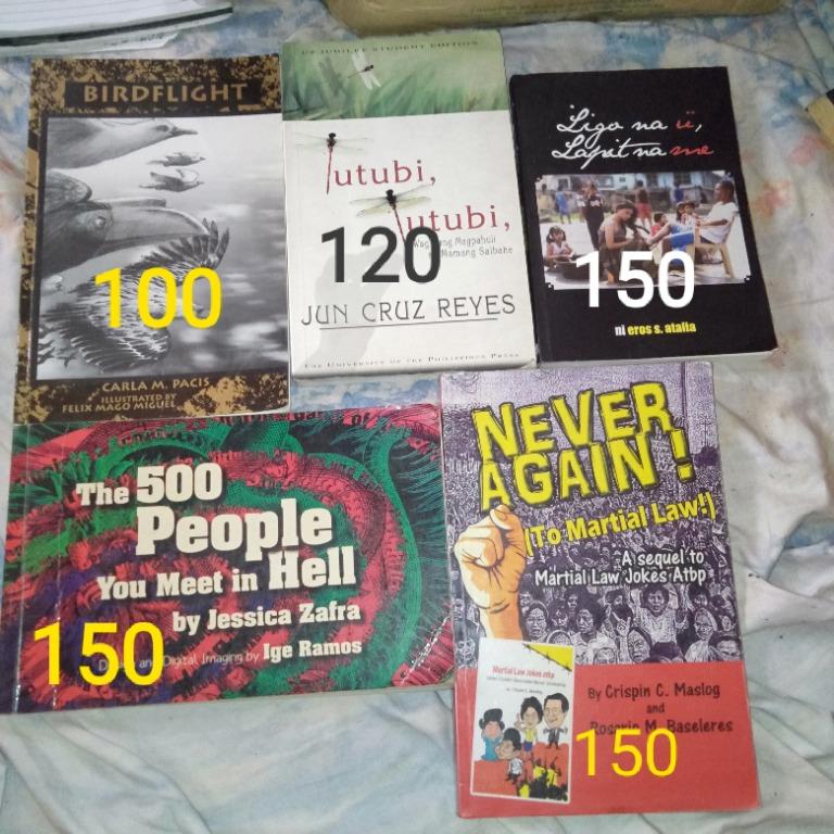 FILIPINO FILIPINIANA LOCAL BOOKS PRELOVED USED BOOKS, Hobbies & Toys ...