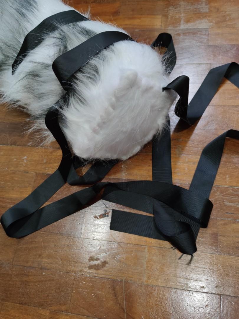 Fluffy 100cm long spotted tail, Everything Else on Carousell