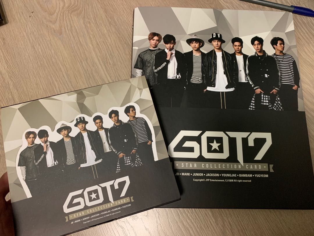 GOT7 STAR COLLECTION CARD FOLDER/BINDER + CARDS, Hobbies & Toys ...