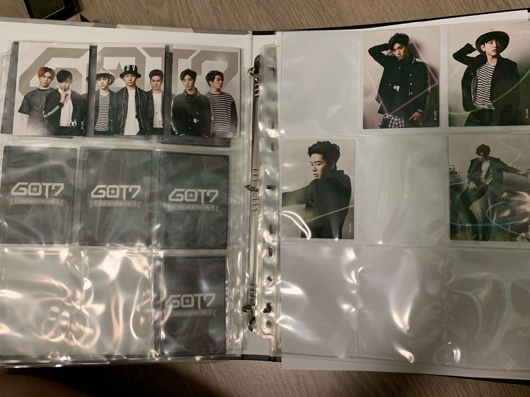 GOT7 STAR COLLECTION CARD FOLDER/BINDER + CARDS, Hobbies & Toys, Memorabilia & Collectibles, K ...