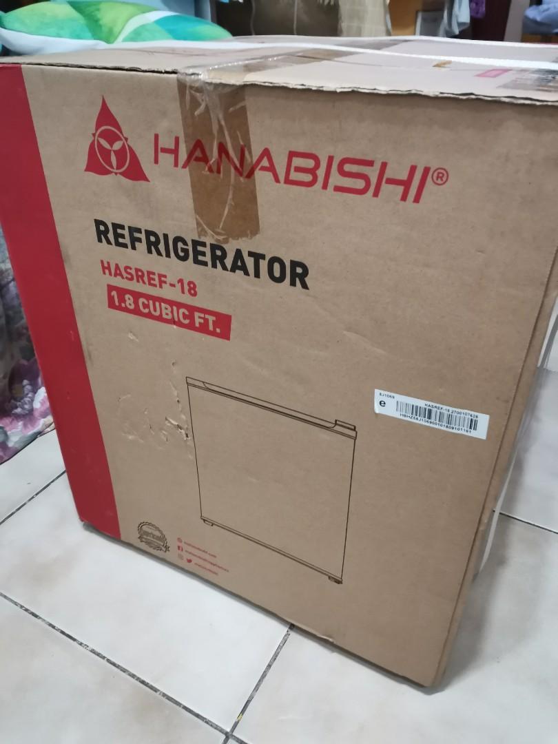 Hanabishi 1.8 cu. ft Personal ref., TV & Home Appliances, Kitchen ...