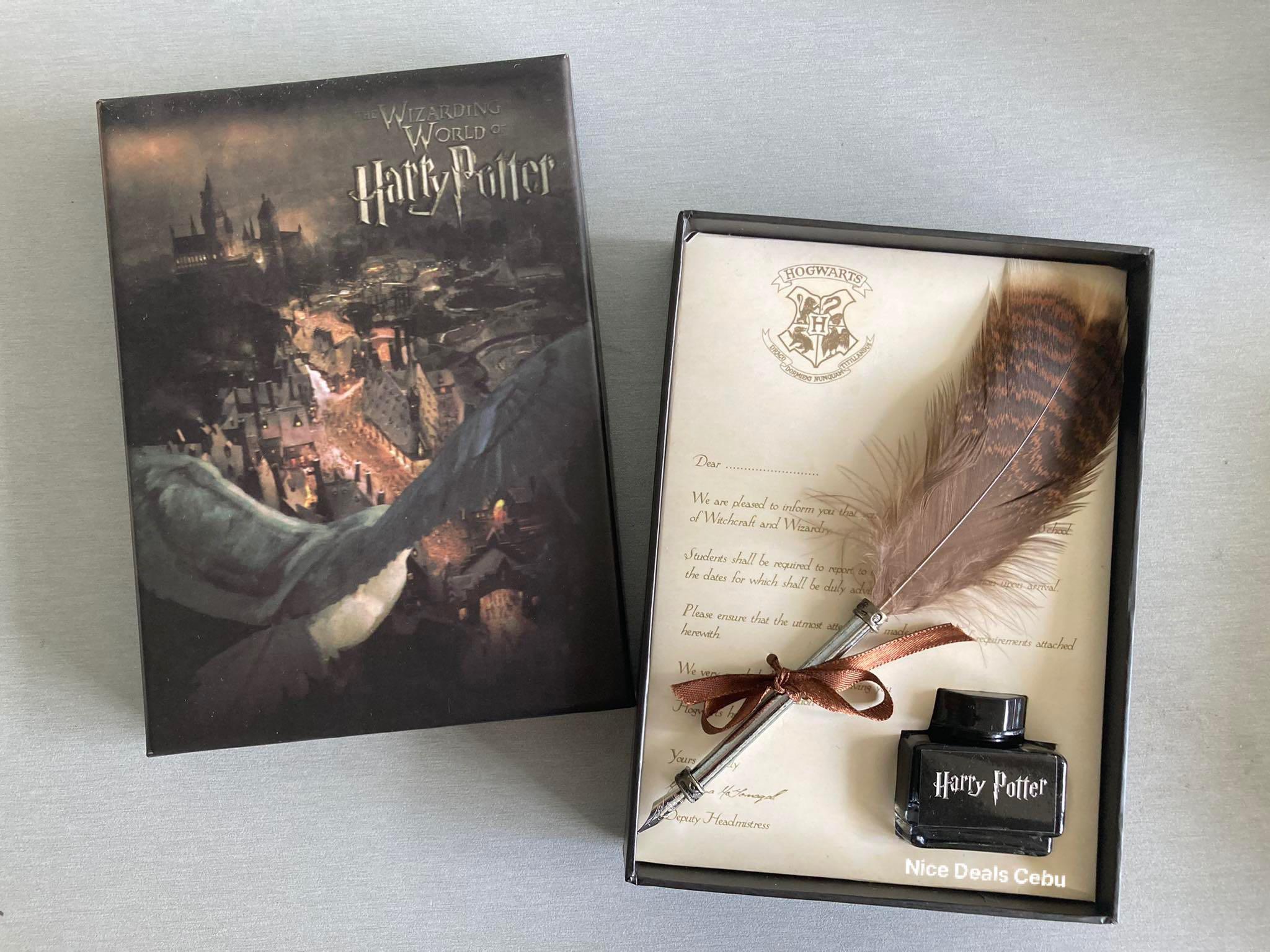 Harry Potter Quill Pen and Ink Set, Hobbies & Toys, Toys & Games on ...