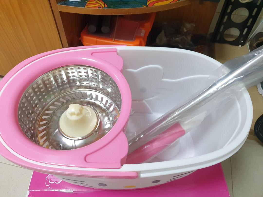 Hello Kitty Mop, Furniture & Home Living, Cleaning & Homecare Supplies ...