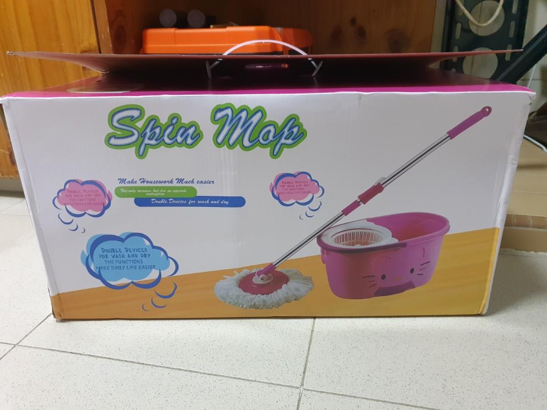Hello Kitty Mop, Furniture & Home Living, Cleaning & Homecare Supplies ...