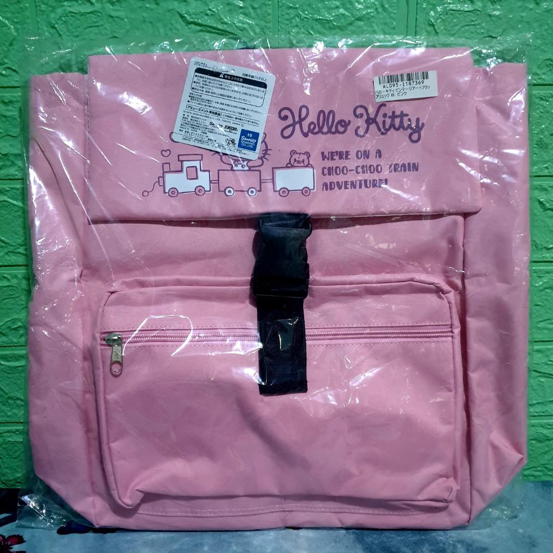 Hello Kitty Pink Backpack, Women's Fashion, Bags & Wallets, Backpacks ...