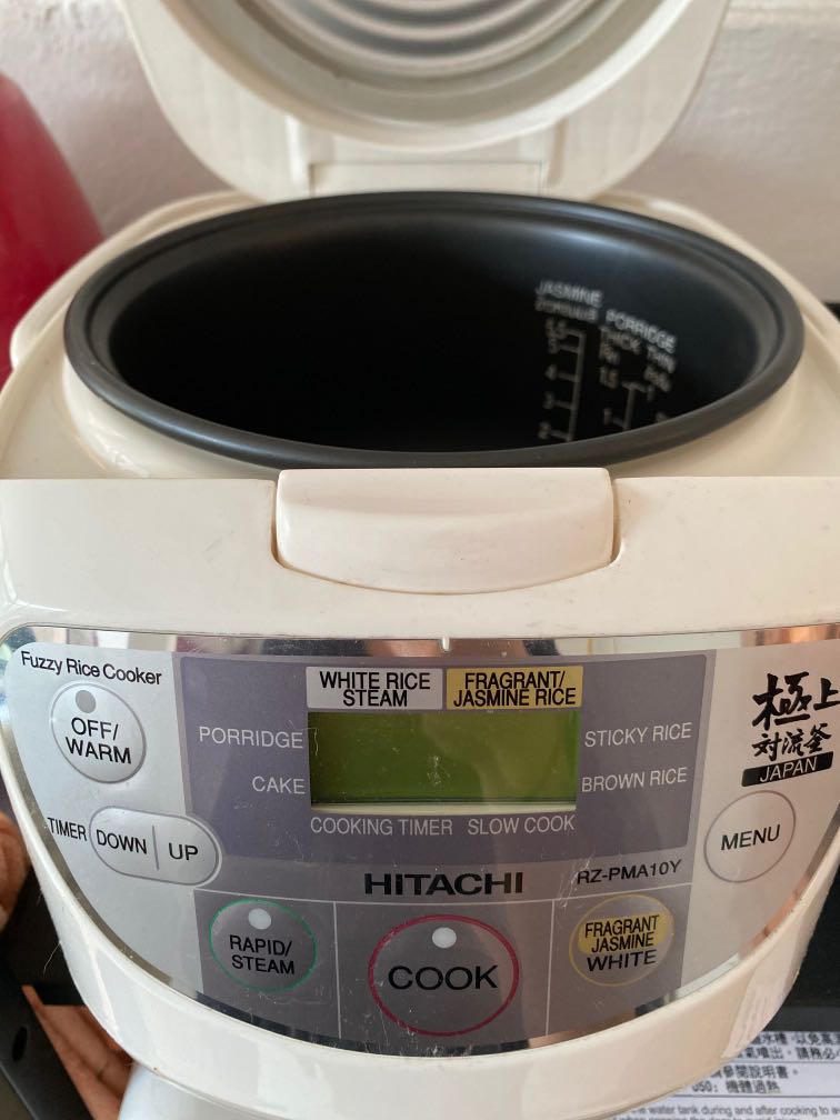 Hitachi rice cooker, TV & Home Appliances, Kitchen Appliances, Cookers ...