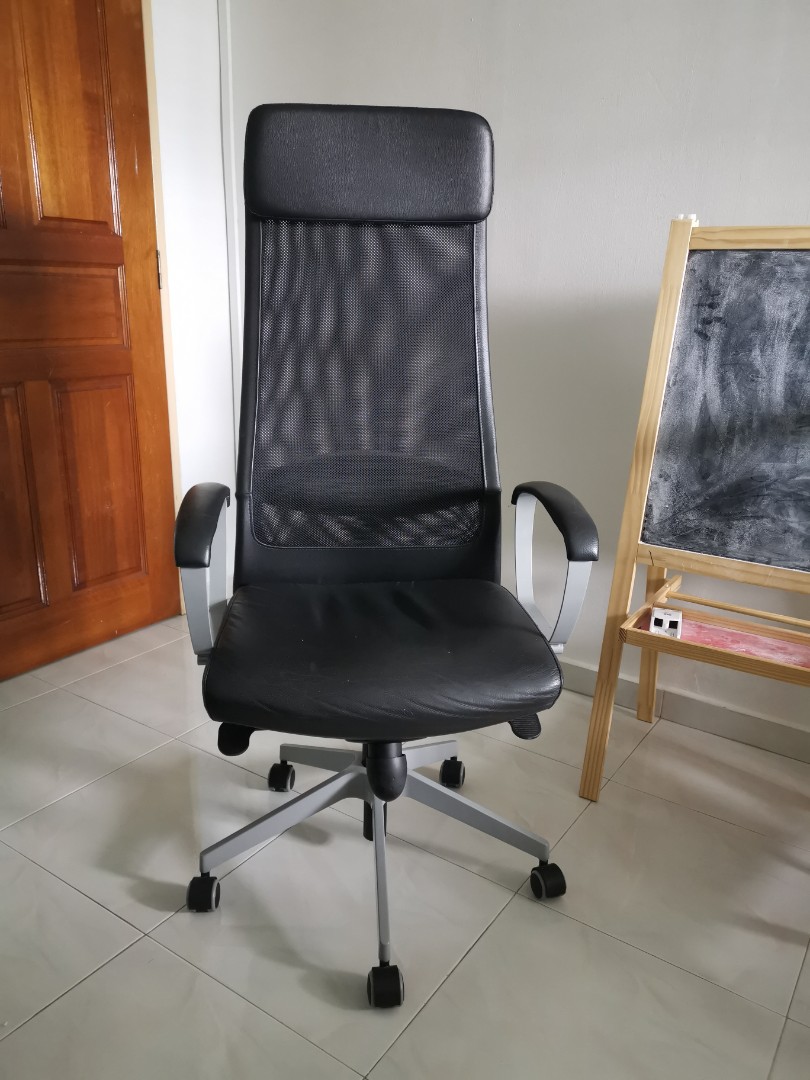 Ikea Markus Office Chair, Furniture, Tables & Chairs on Carousell