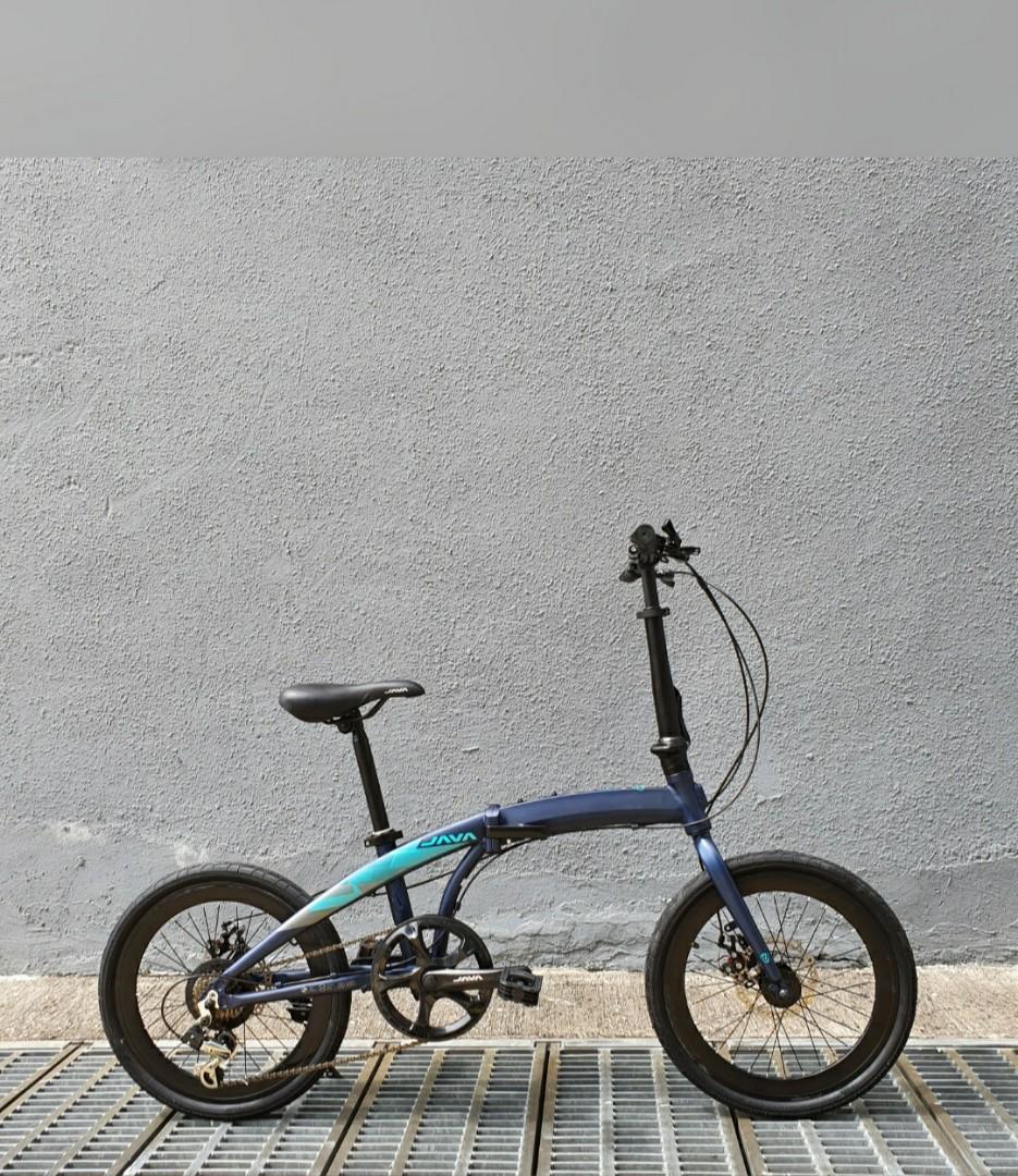 Latest Java Zelo Folding Bike Red/Green /Blue, Sports Equipment ...