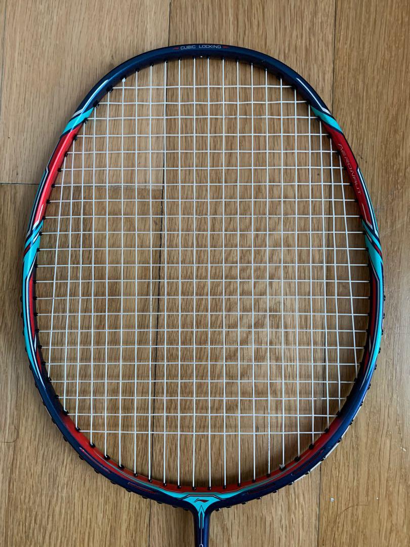 Li Ning aeronaut 9000c Badminton racket, Sports Equipment, Sports ...