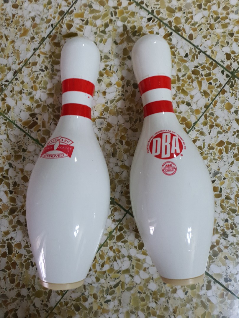 Life size bowling pins, Hobbies & Toys, Memorabilia & Collectibles ...