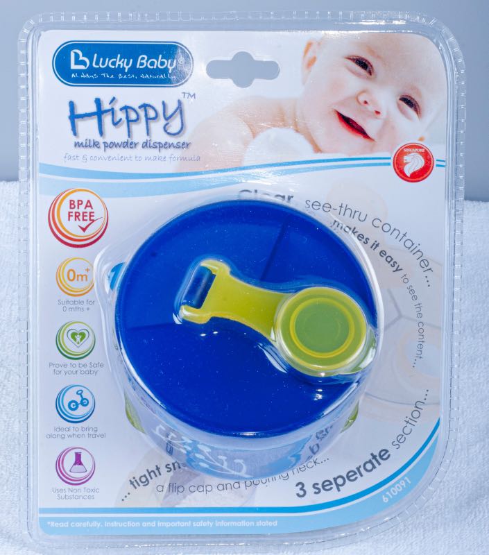 Lucky Baby Hippy Milk Powder Dispenser / Container, Babies & Kids ...