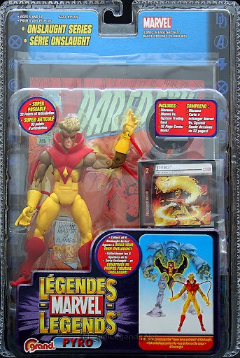 Marvel Legends Pyro - 2006 Released by: ToyBiz - Onslaught Series ...