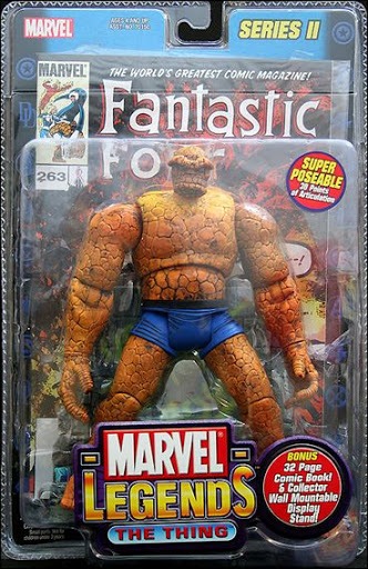 Vintage Marvel Legends The Thing - 2002 Released ToyBiz - Series 2 ...
