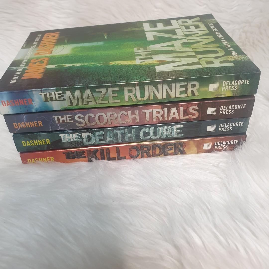 Maze Runner Book Series, Hobbies & Toys, Books & Magazines, Children's ...