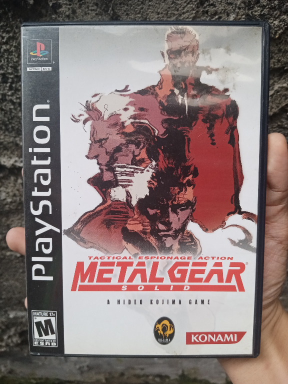 Metal Gear Solid (1998), Video Gaming, Video Games, PlayStation on Carousell
