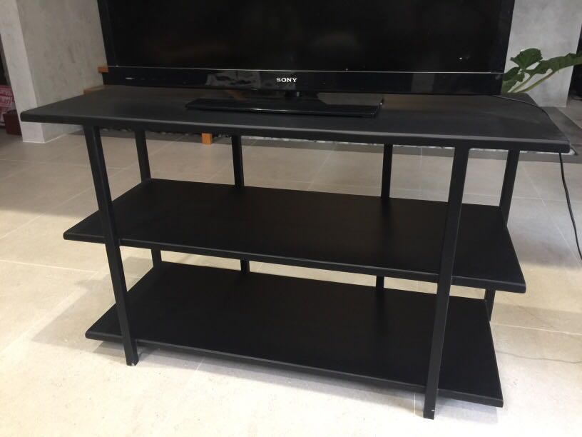 All Metal Tv Display Cabinet Table Stand, Furniture & Home Living ...