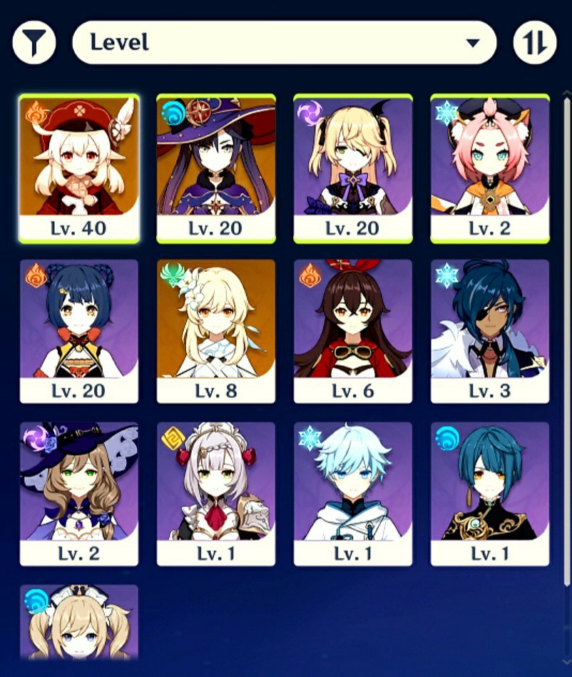 MONA + KLEE ADVENTURE RANK 23 ( GENSHIN IMPACT ACCOUNT ) STARTER ...