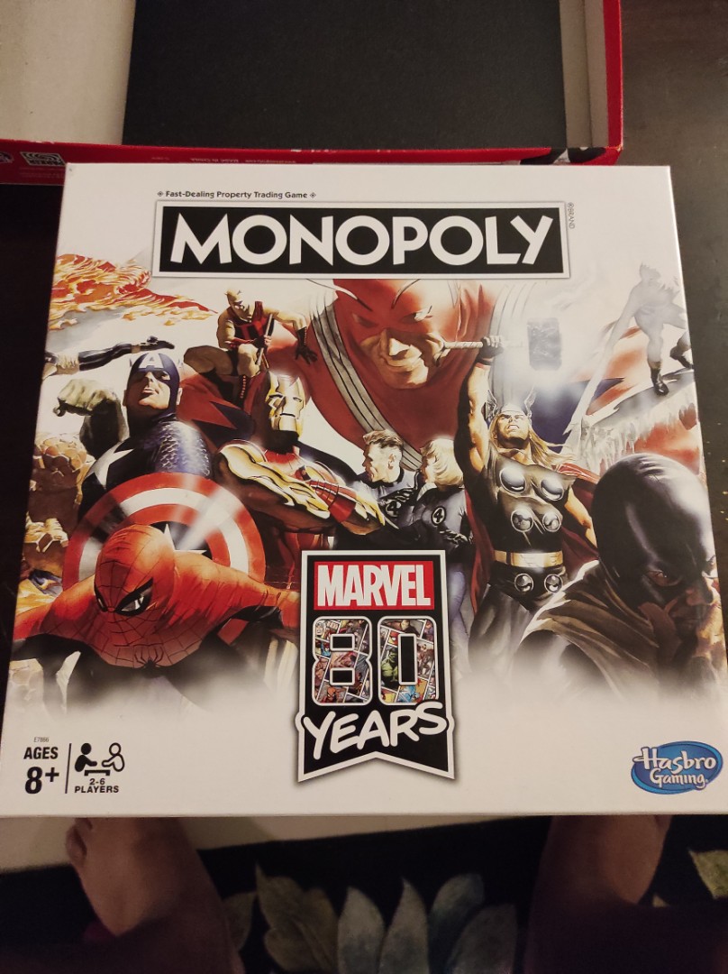 Monopoly Marvel Edition, Hobbies & Toys, Toys & Games on Carousell