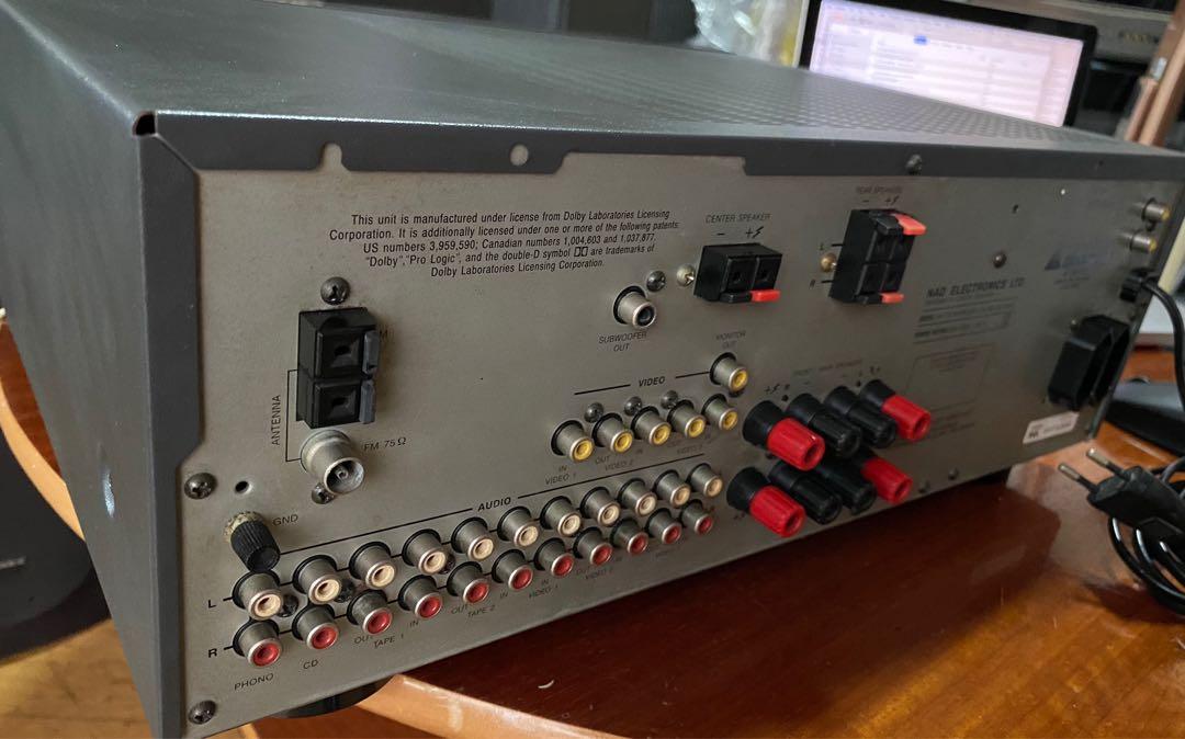 NAD Amplifier AVR-716, Audio, Soundbars, Speakers & Amplifiers on Carousell