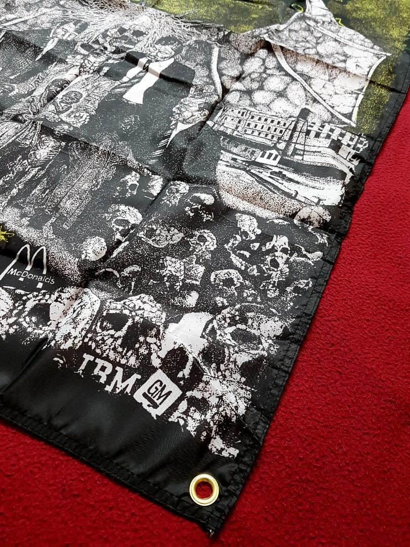 NAPALM DEATH SCUM TEXTILE FLAG, Men's Fashion, Tops & Sets, Tshirts ...