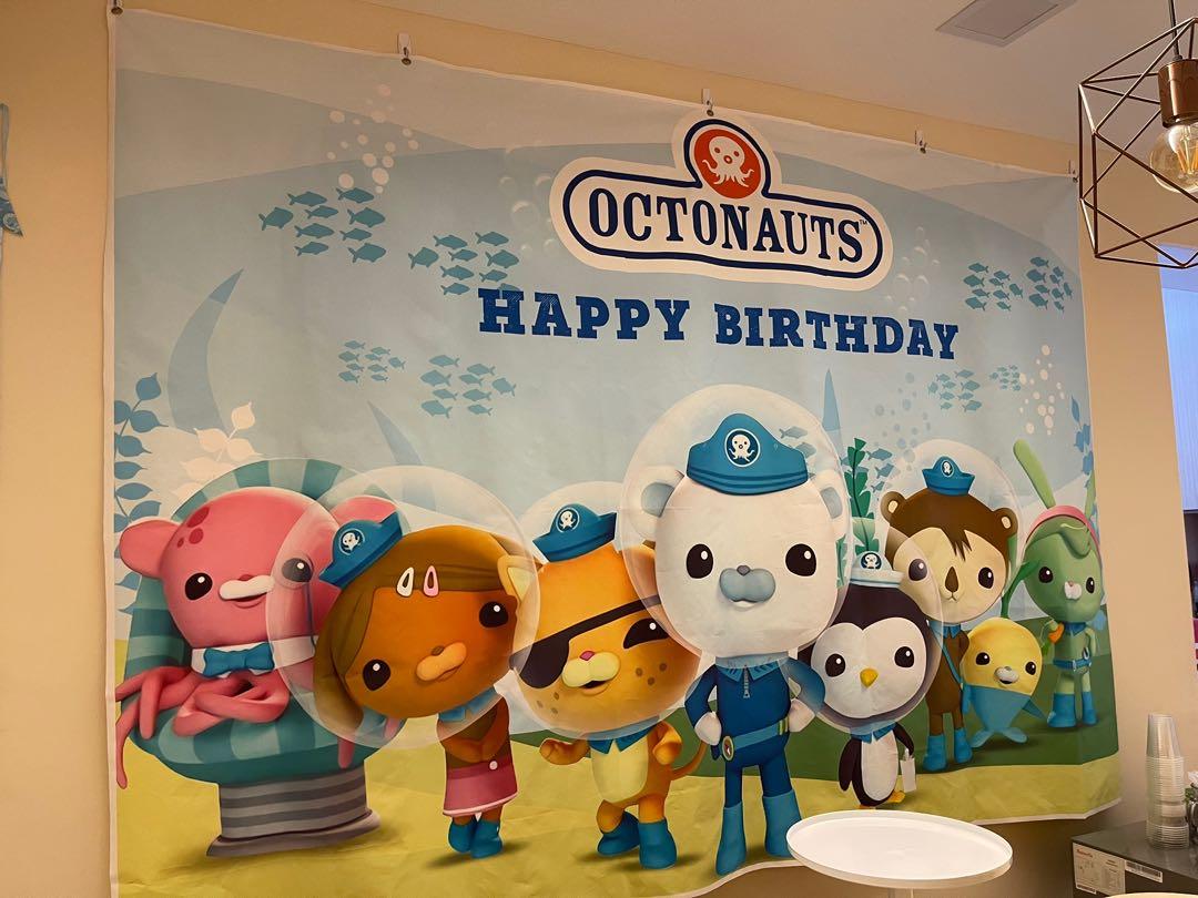 Octonauts birthday banner, Hobbies & Toys, Stationery & Craft ...