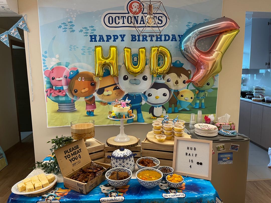 Octonauts birthday banner, Hobbies & Toys, Stationery & Craft ...