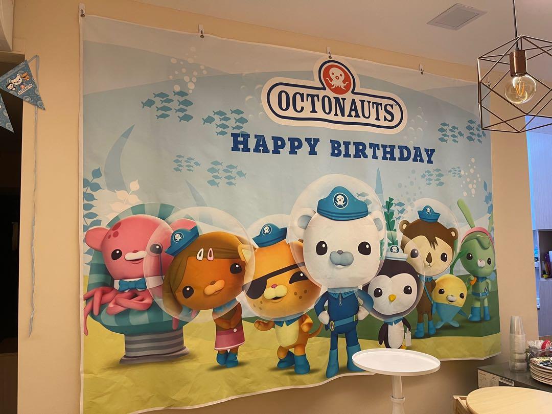 Octonauts birthday banner, Hobbies & Toys, Stationery & Craft ...