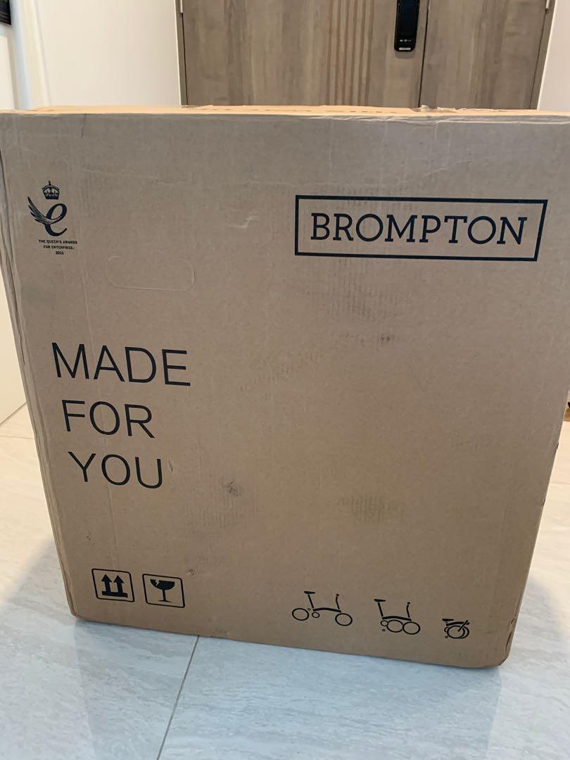 Original Brompton Cardboard / Carton / Box, Sports Equipment, Bicycles ...