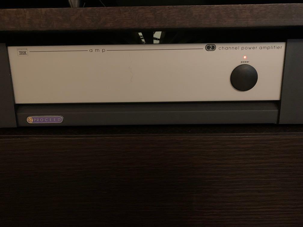 Proceed AMP 2 channel power amplifier, Audio, Other Audio Equipment on ...