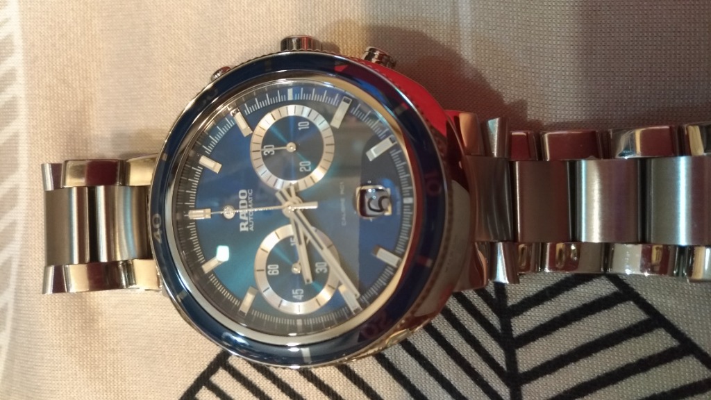 Rado Diastar 200m chronograph 2016 full set, Luxury, Watches on Carousell