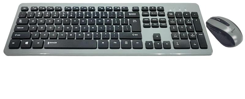RANGER 2.4GHz Wireless Keyboard With 6-Key Mouse RG2ACKB430, Computers ...