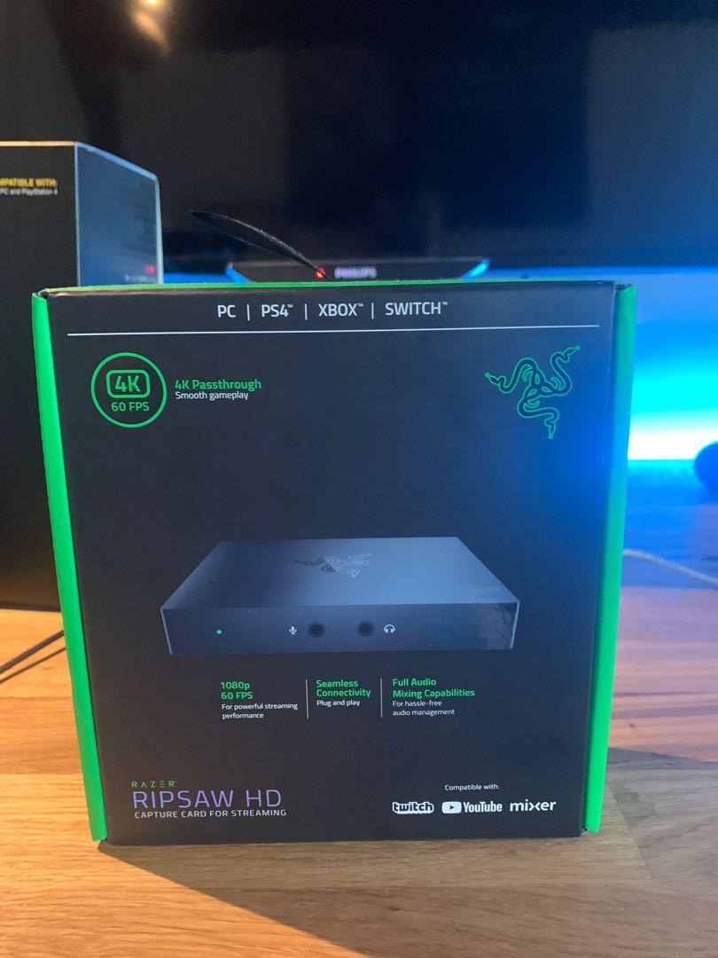 Razer ripsaw HD capture card, Mobile Phones & Gadgets, Mobile & Gadget ...