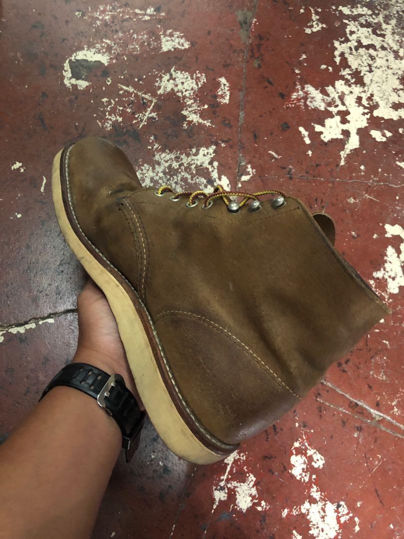 Red Wing 8181 Round Toe 6”(Hawthorne), Men's Fashion, Footwear, Boots ...
