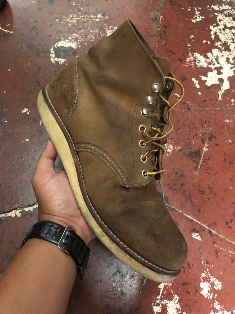 Red Wing 8181 Round Toe 6”(Hawthorne), Men's Fashion, Footwear, Boots ...