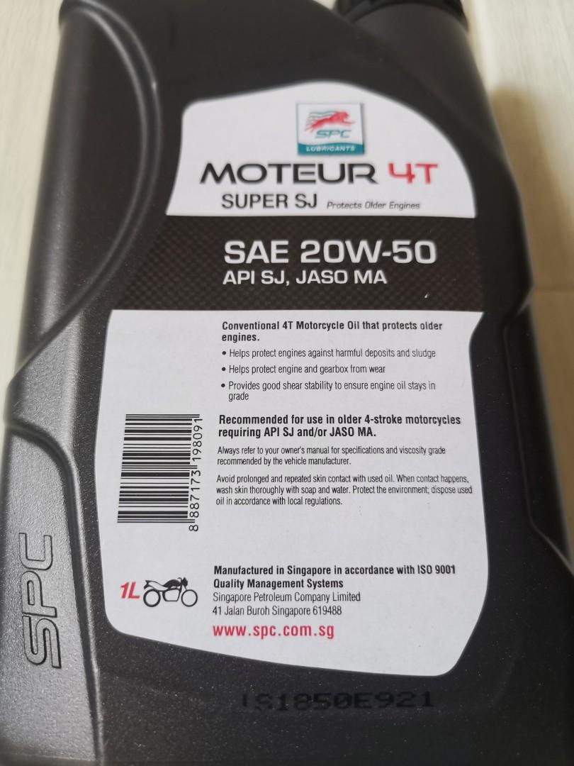 SPC Motor Engine Oil Lubricant, Motorcycles, Motorcycle Accessories on ...