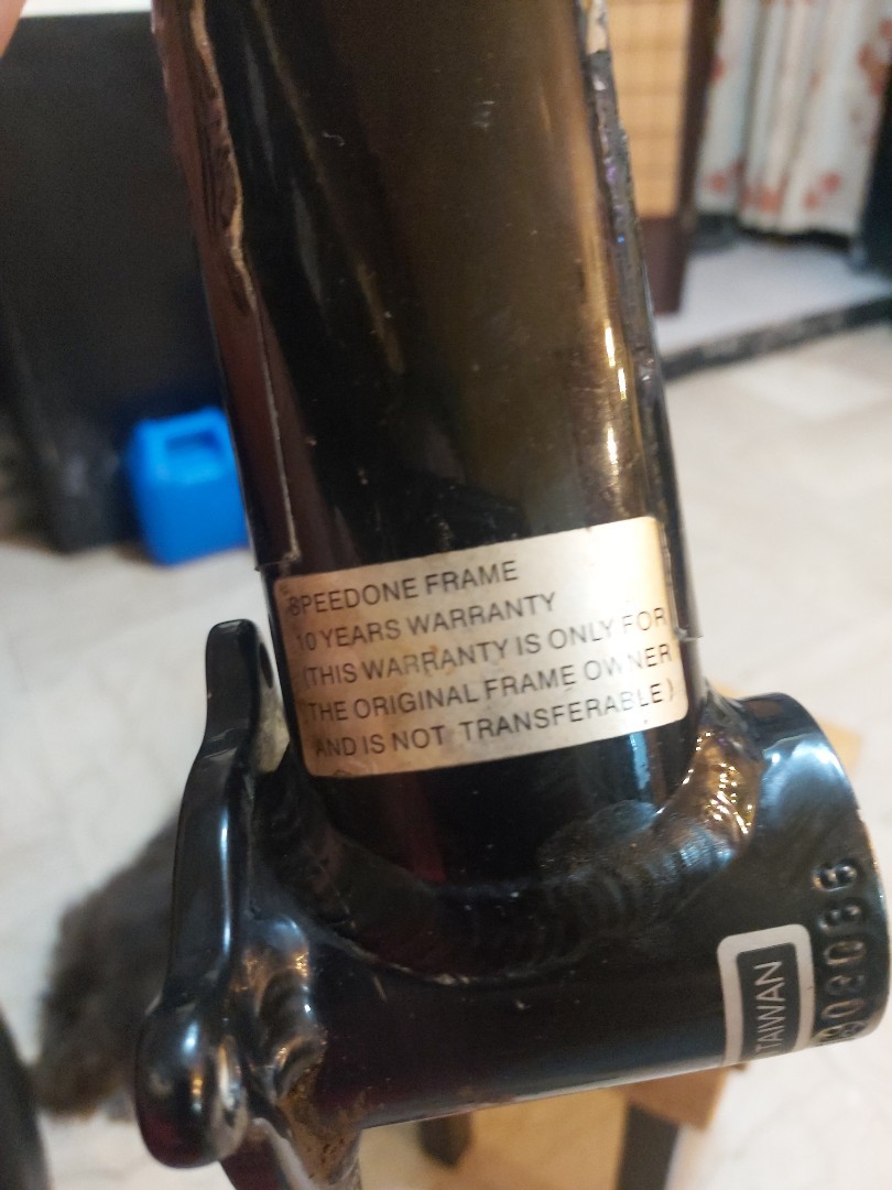 Speedone Defender Frame, Sports Equipment, Bicycles & Parts, Bicycles ...