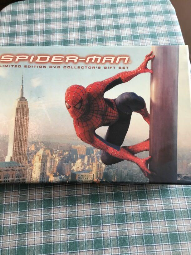 Spider-Man Limited Edition Gift Set DVD, 興趣及遊戲, 收藏品及紀念品, 明星周邊 - Carousell