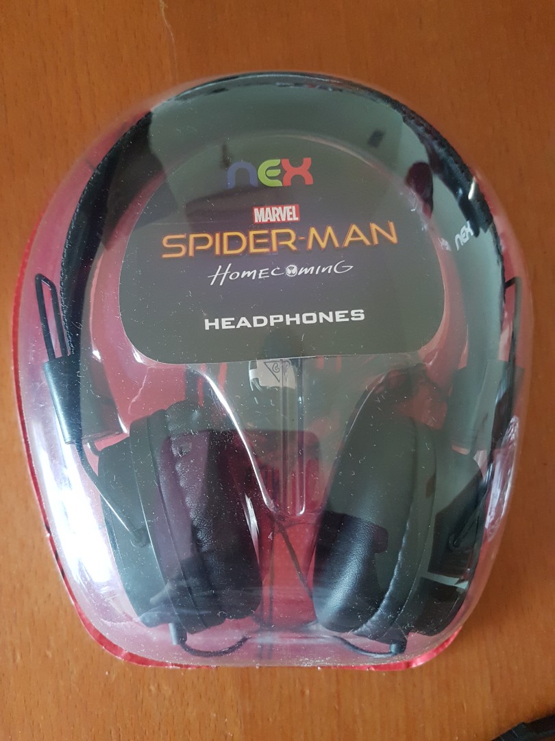 Spiderman Marvel Headphones with Microphone, Audio, Headphones ...
