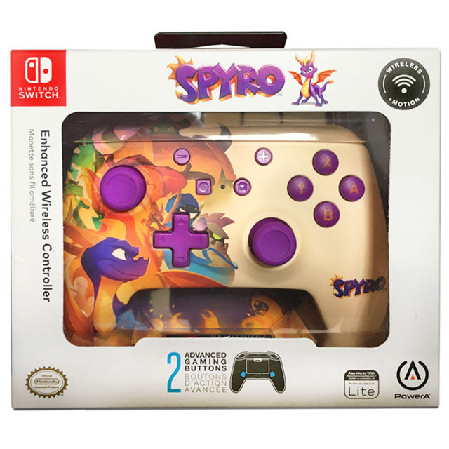 Spyro Switch Pro Controller (Limited Edition), Video Gaming, Gaming ...