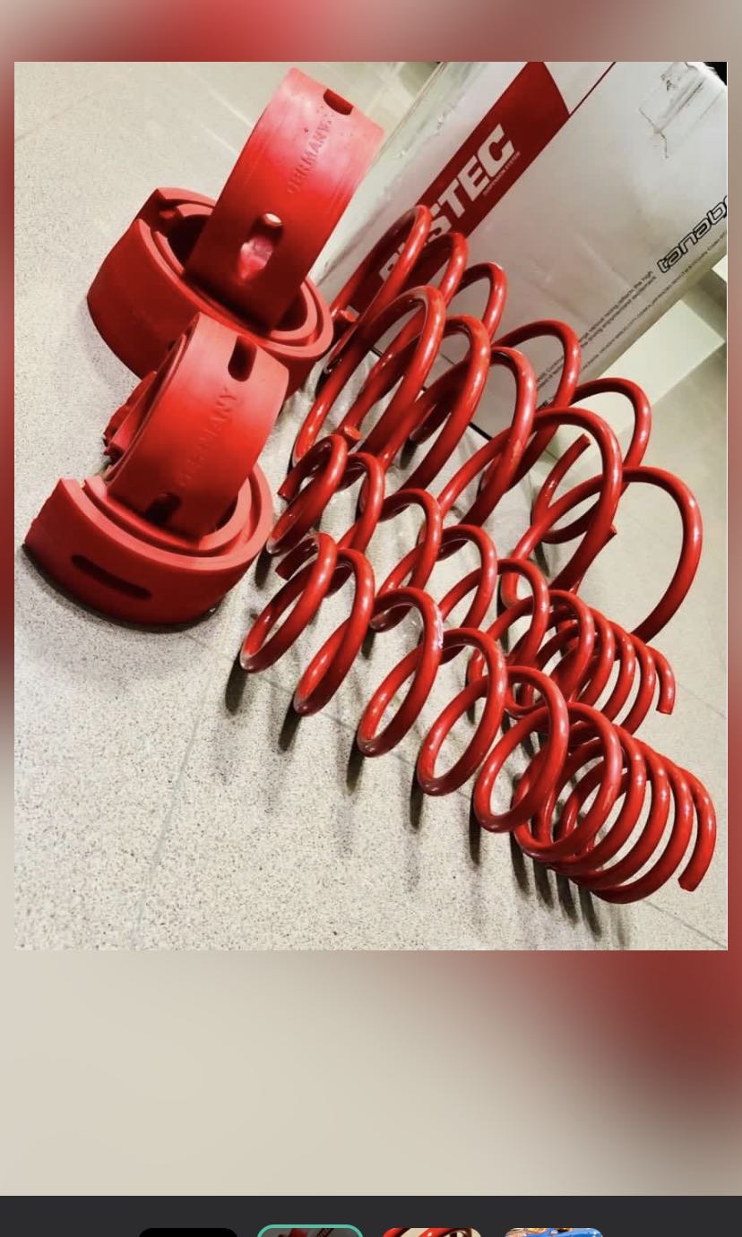 (DEKITTED) Tanabe NF210 Lowering Spring for Lancer EX, Car Accessories ...