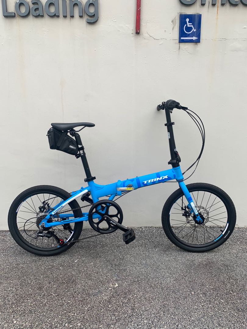 Trinx Flybird 1.0 foldie, Sports Equipment, Bicycles & Parts, Bicycles ...