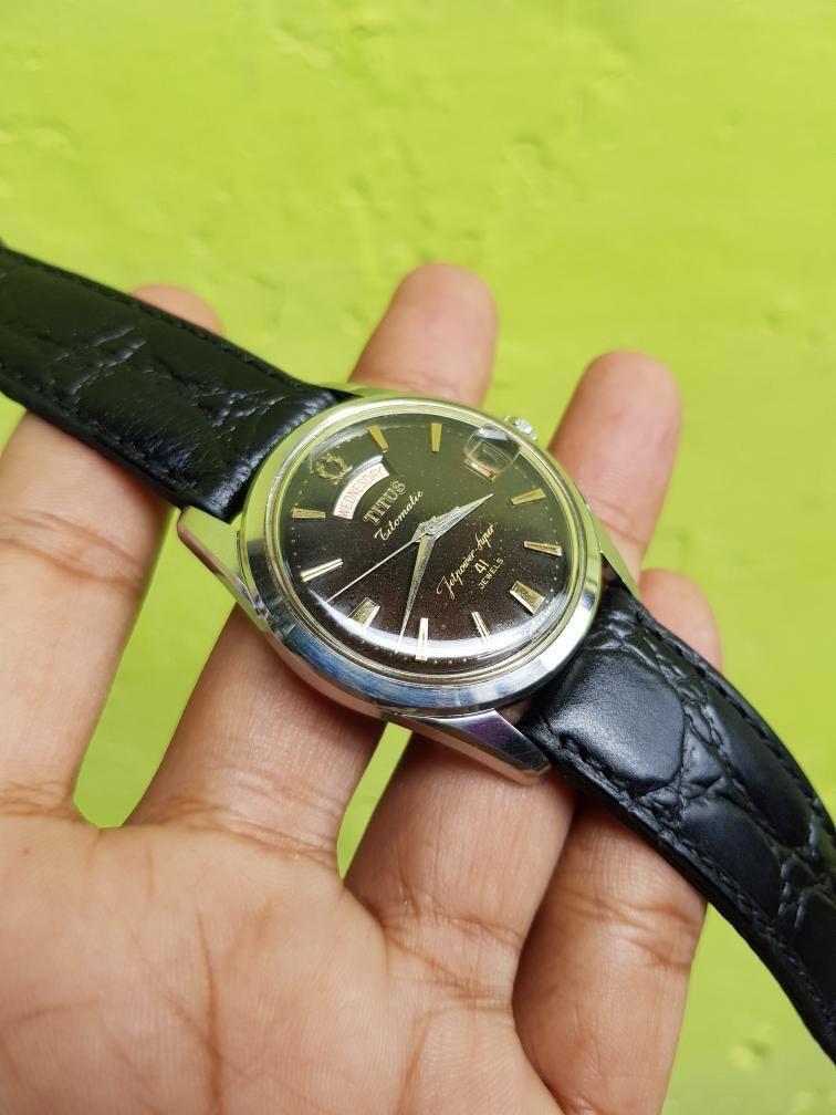 Vintage Titus Titomatic, Men's Fashion, Watches on Carousell