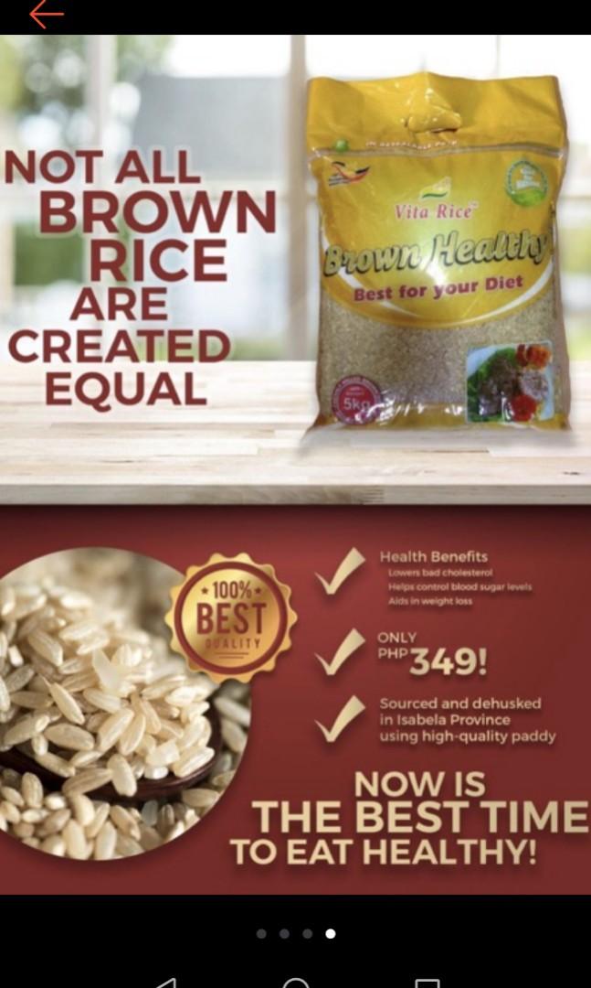 Vita brown rice 5kls, Food & Drinks, Beverages on Carousell