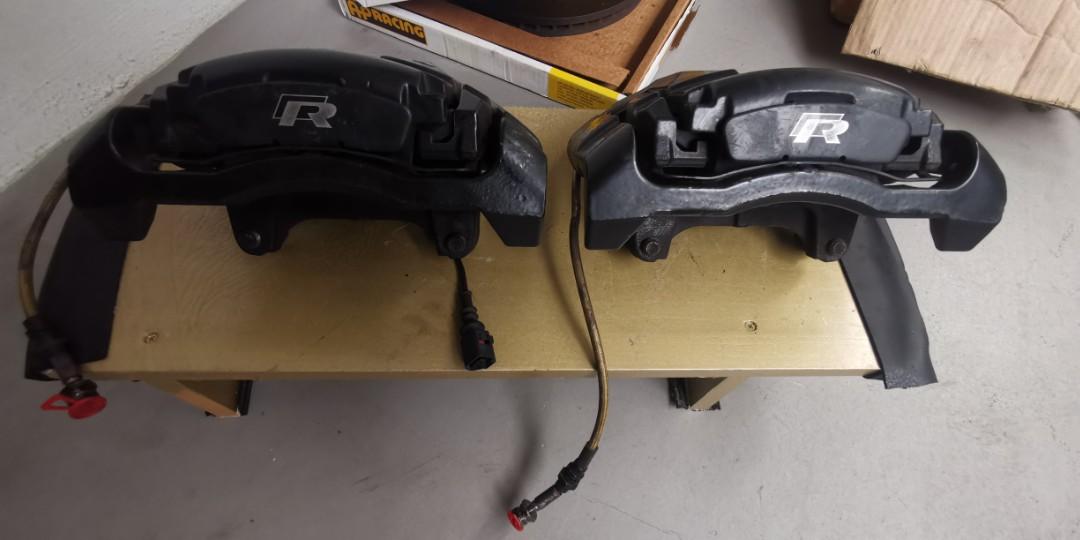 VW scirocco/golf R brake caliper, Car Accessories, Accessories on Carousell