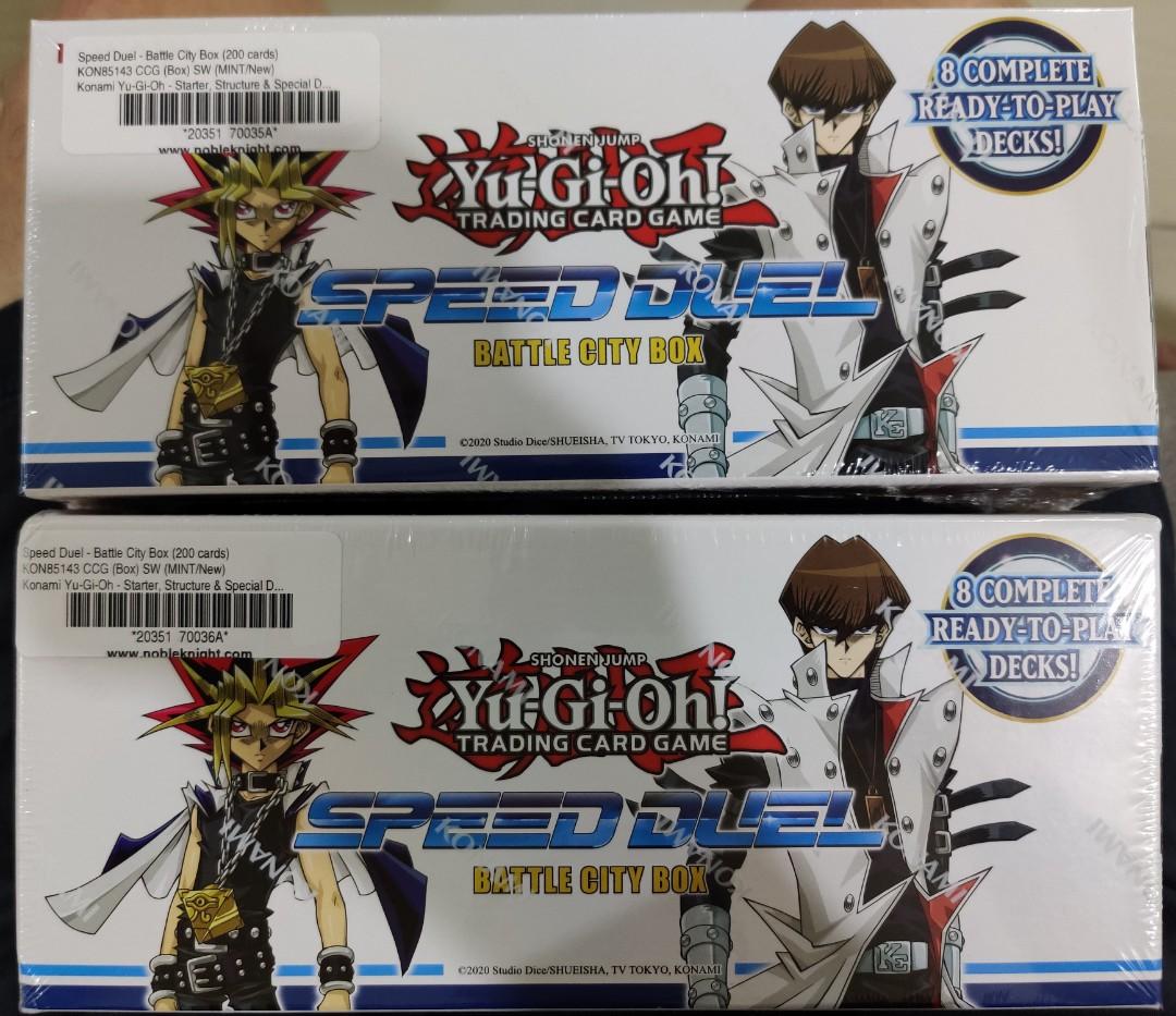 Yugioh TCG speed duel battle city box, Hobbies & Toys, Toys & Games on Carousell