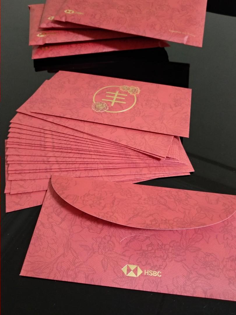 80 pieces HSBC Red packet, Hobbies & Toys, Stationery & Craft, Craft ...