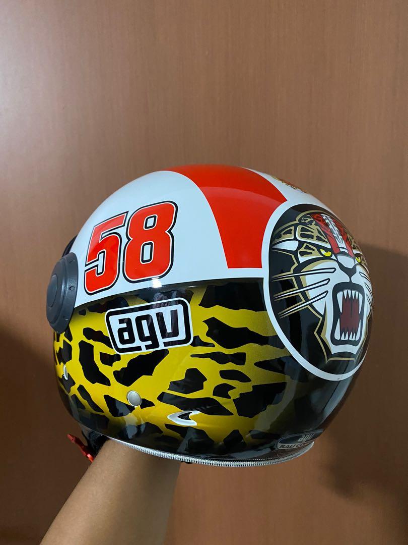 agv marco simoncelli, Motorcycles, Motorcycle Apparel on Carousell